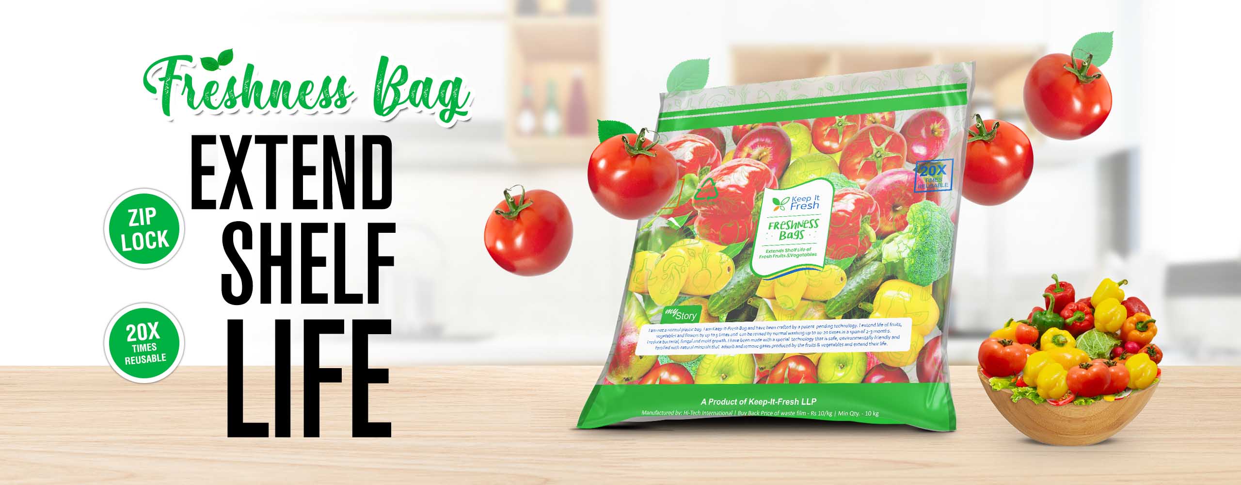 Keep It Fresh – Shelf Life Extension