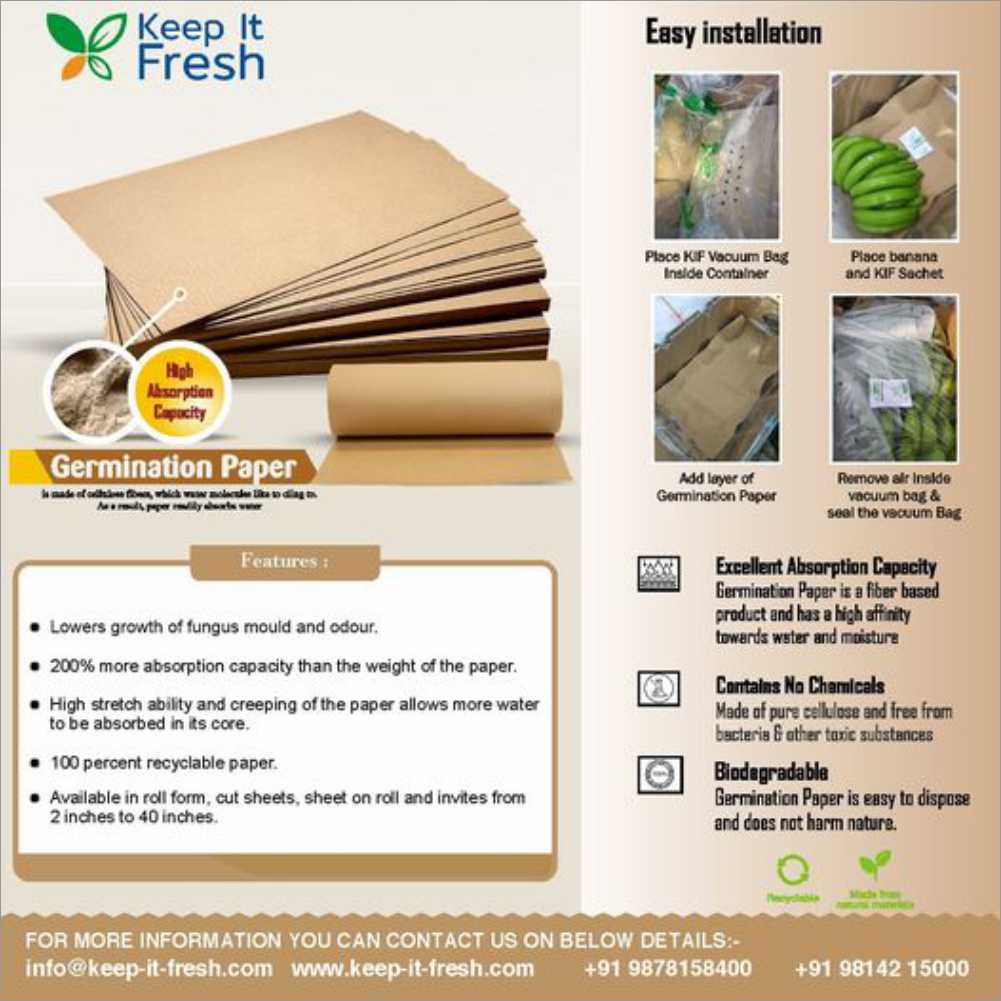 Germination Paper – Keep It Fresh